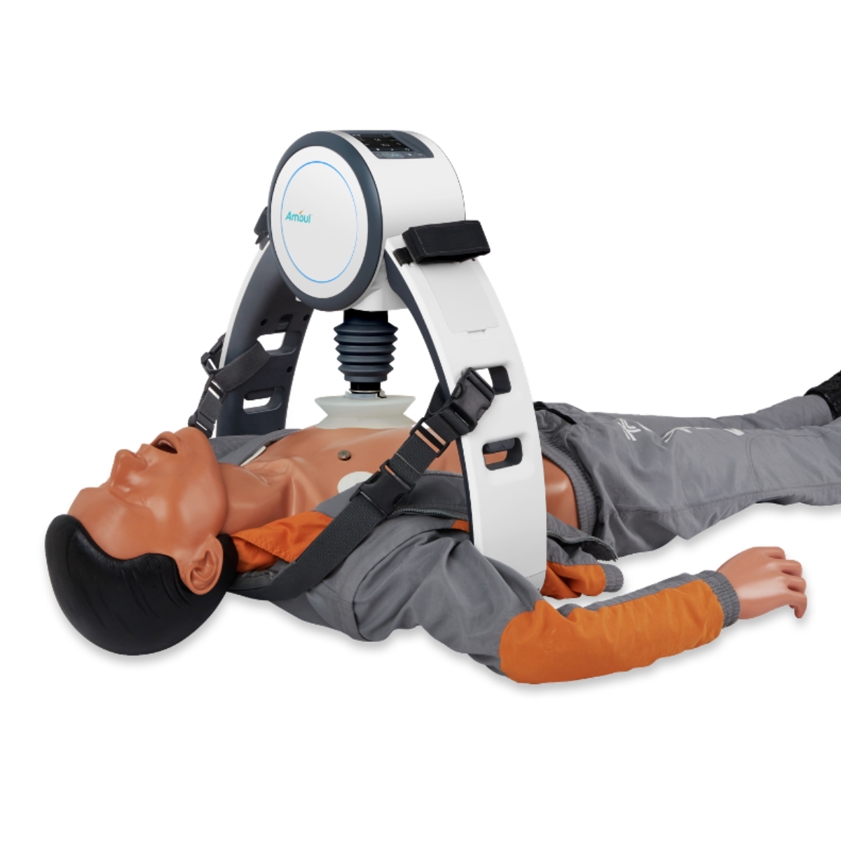 Reanimador CPR Compressor Torácico Portátil E6 Amoul AML-101
