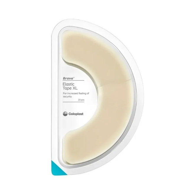 Fita Adesiva Elástica Brava Formato Curvo C Coloplast CP-12070