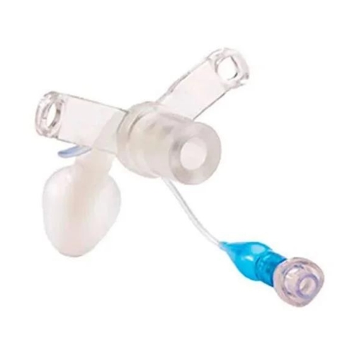 Canula de Traqueostomia Shiley PLCF Pediátrica Flexível Com Cuff Longa ...