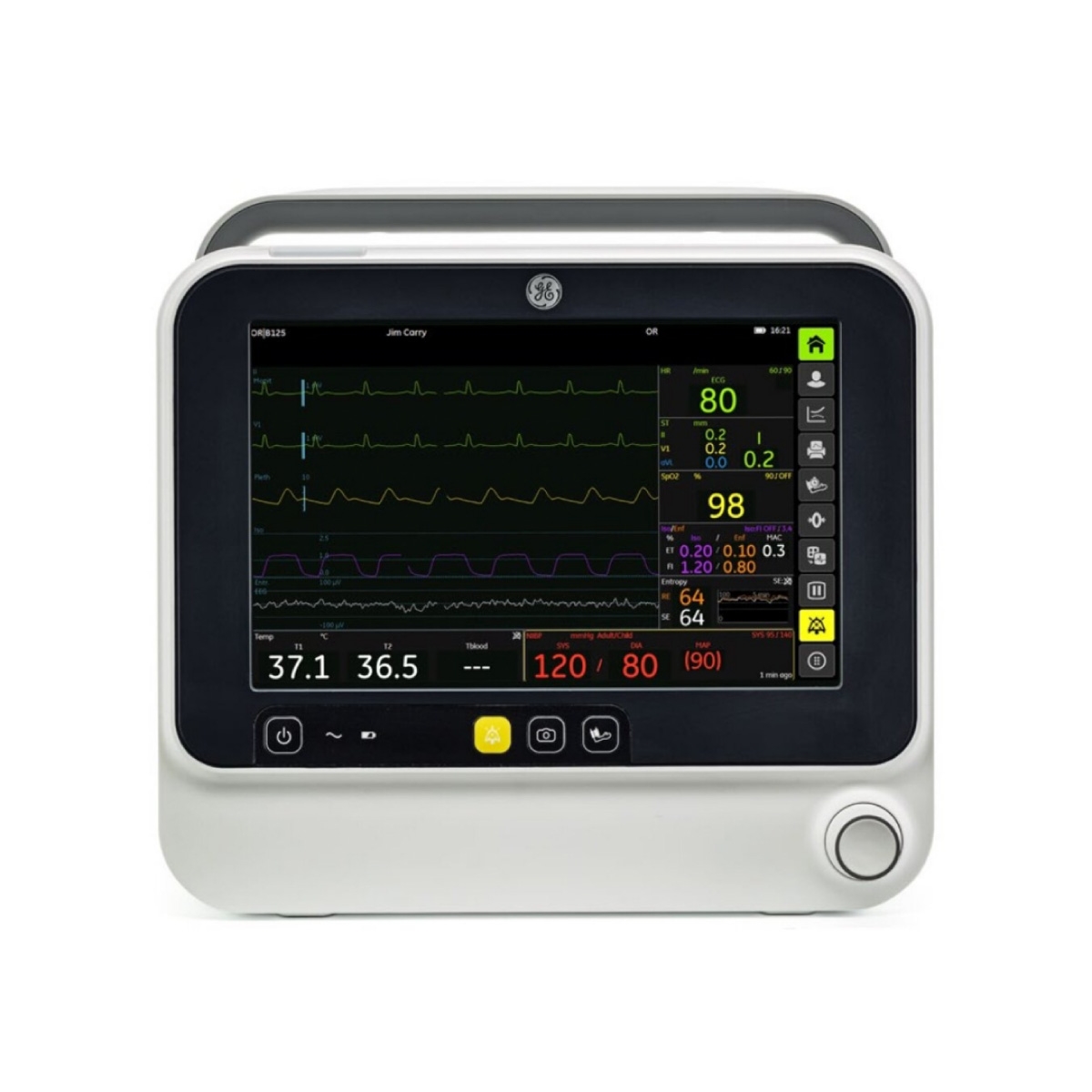 Monitor Multiparâmetro Hospitalar B105M 10'' 6P Touch