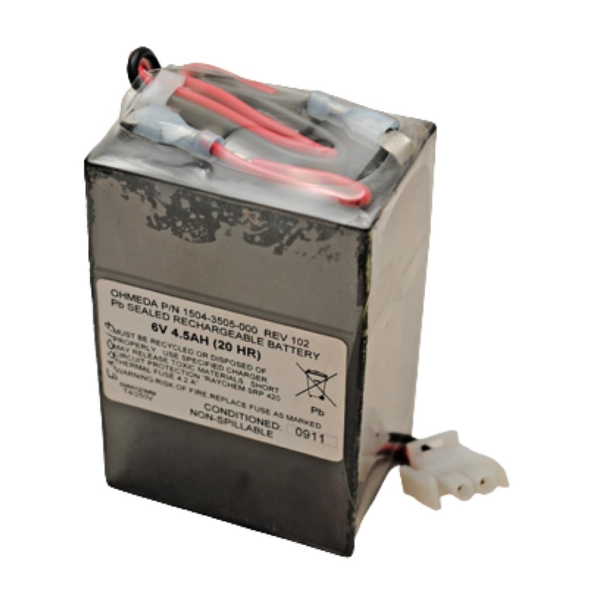 Bateria 6V 4AH para Aespire 7100 Ge Healthcare 1504-3505-000-