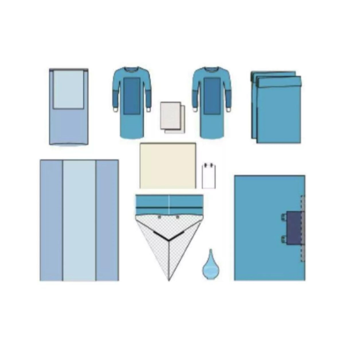 Kit Cirúrgico Obstétrico Parto Normal Leboo